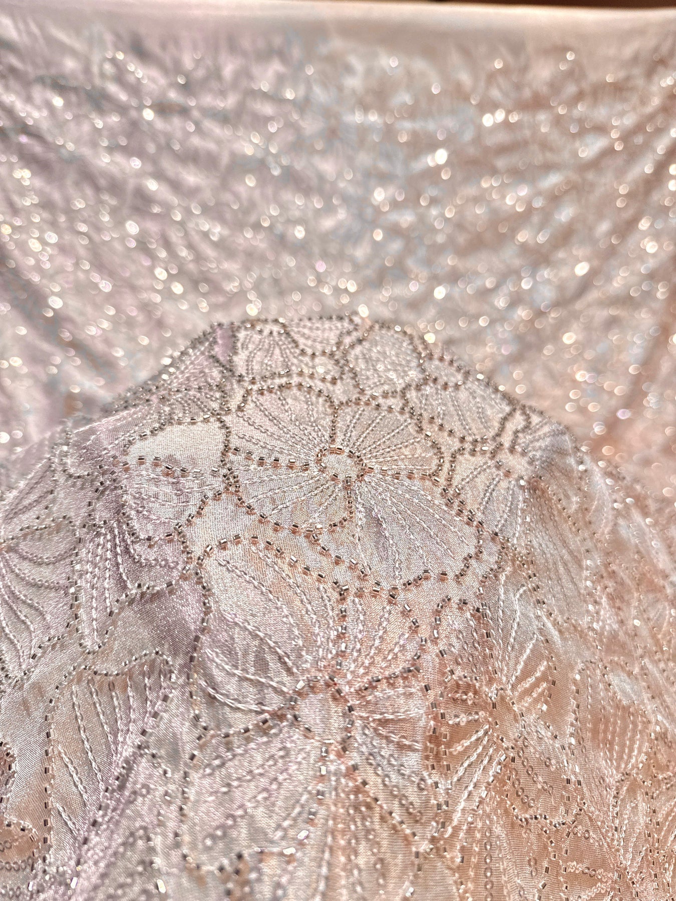 Light Grey Mix Match Combinations Pure Zari Tissue All Over Handwork E ...