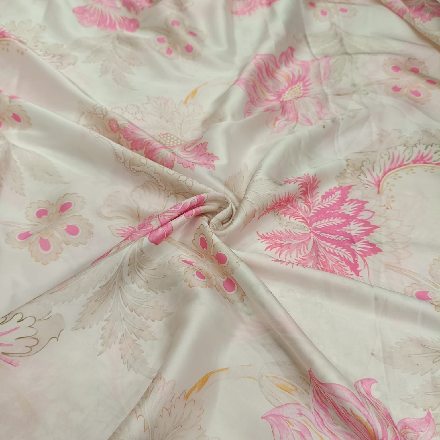 Satin Georgette Floral Print 44 Inch Width – Fabric Forever