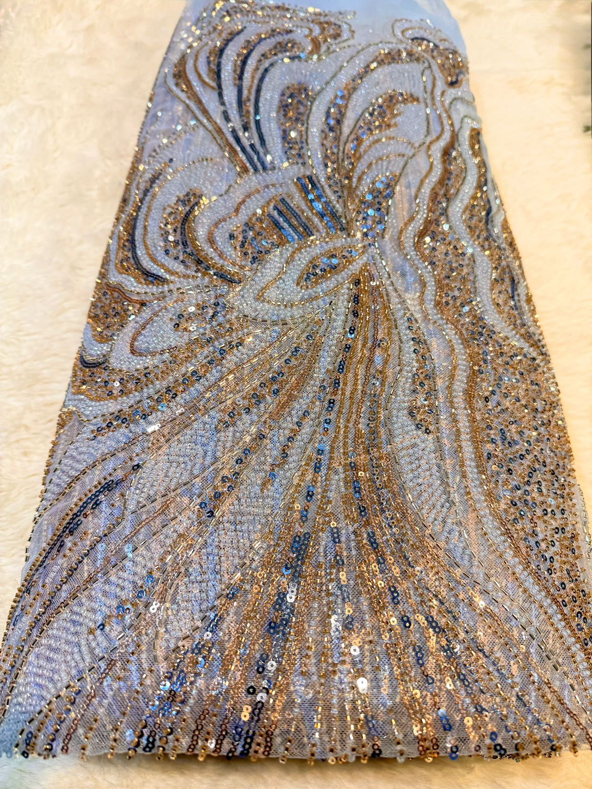 Sasha Imported Net Hand Embroidery 54 Inch width (R) – Fabric Forever