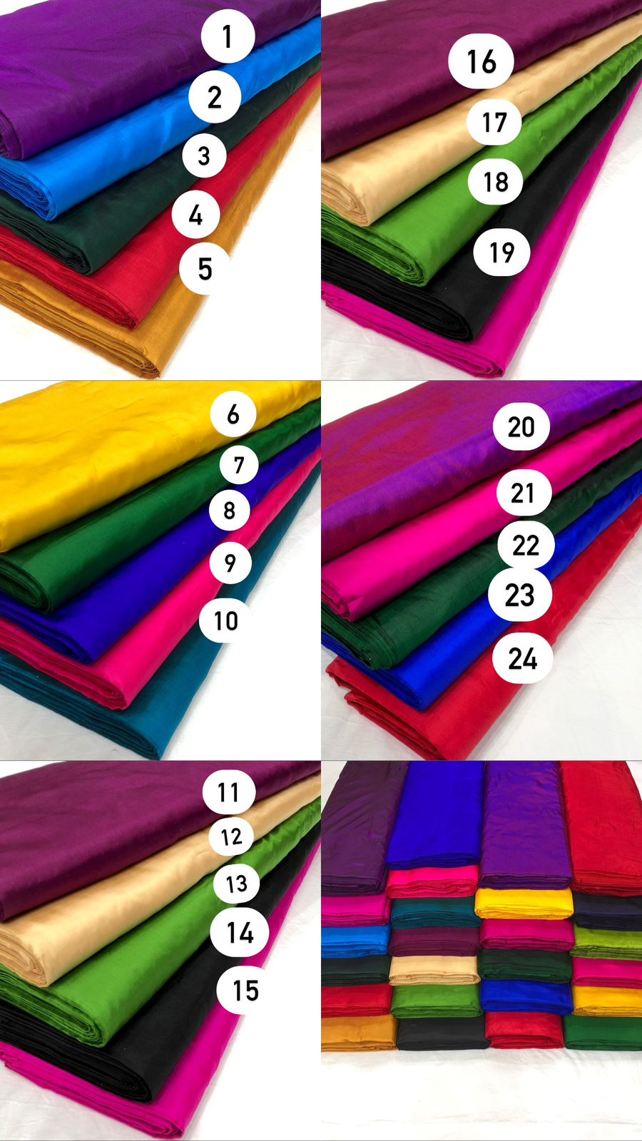 Pure silk plain Colors quality 44 Inch width – Fabric Forever